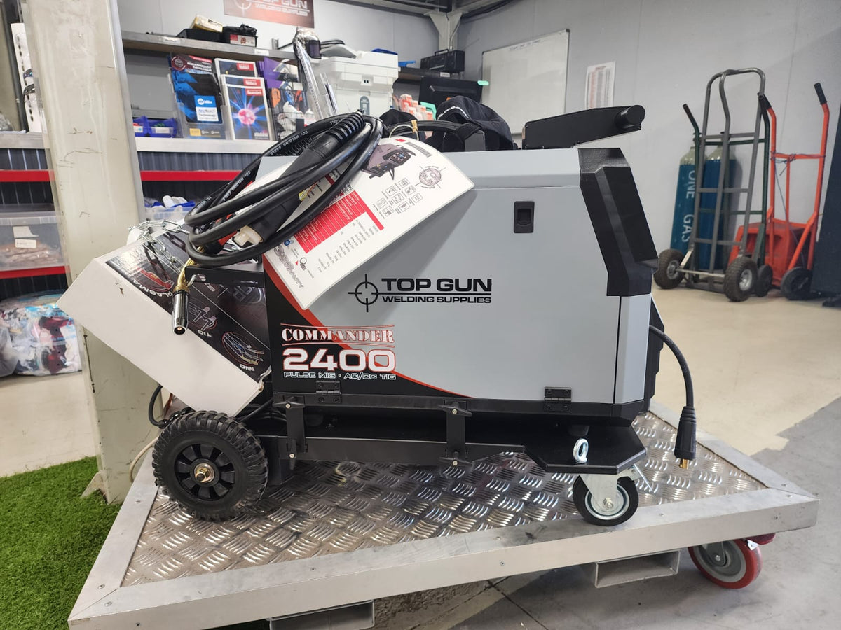 Top Gun Commander 2400 SYN Dual Pulse MIG and AC/DC TIG Welder – Gun ...