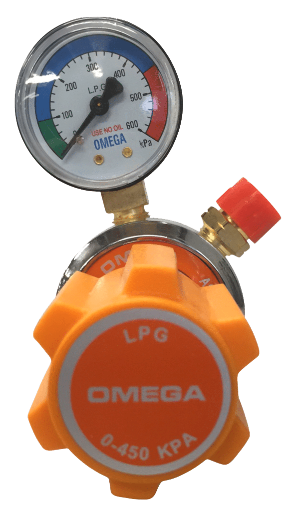 Top Gun Omega Single-Gauge LPG Gas Regulator – Gun Welding