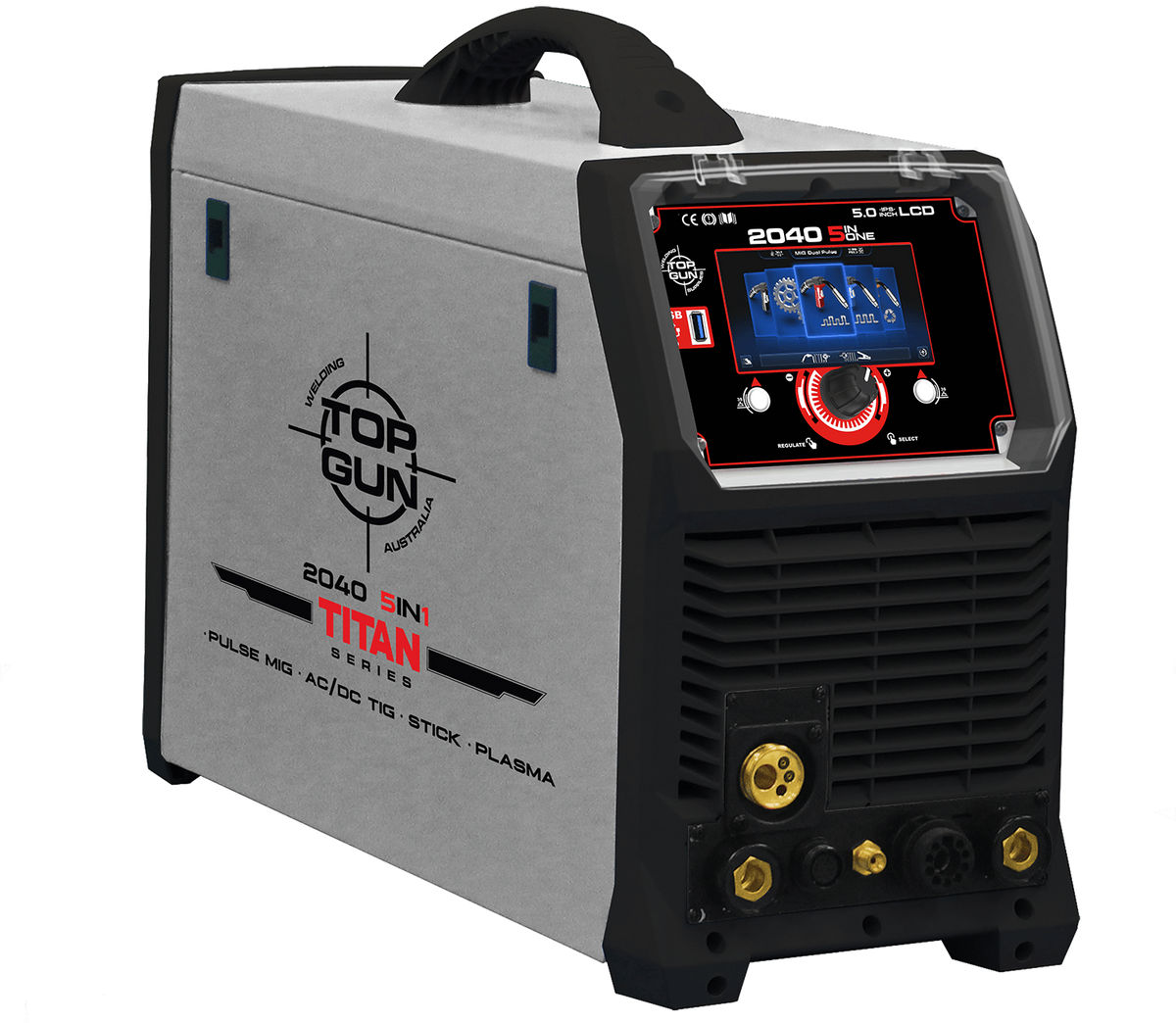 Top Gun TITAN 2040 5 in 1 - Dual Pulse MIG, AC/DC TIG, Plasma, MMA ...